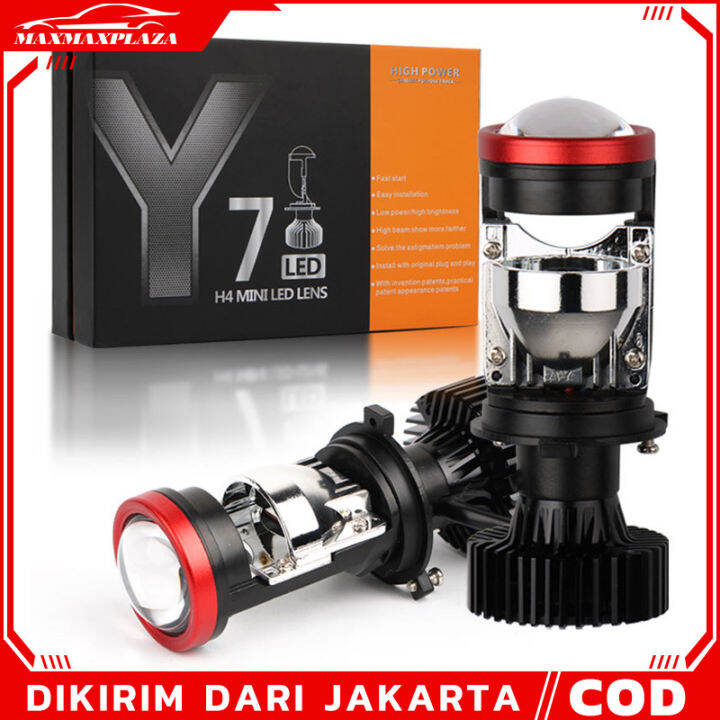 (Dikirim Dari Jakarta) 2Pcs Mini Projie Y6D Y7D Y8D H4 80/90/100watt ...