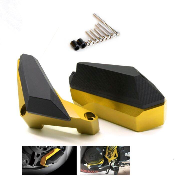 Motorcycle Engine Crash Guard Stator Cover Slider Yamaha R3 Engine ...