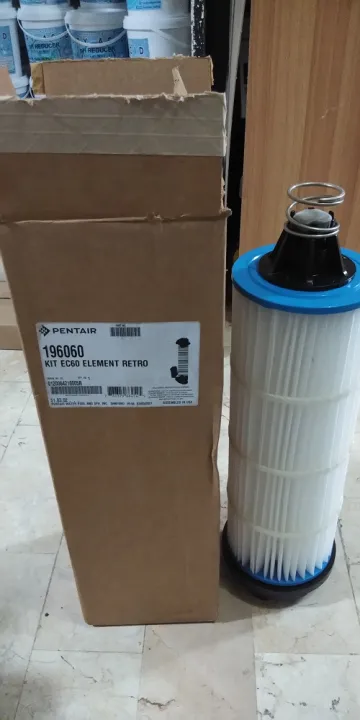 Pentair Easy Clean Cartridge DE Filter Element Retro Kit, EC60 Part No ...