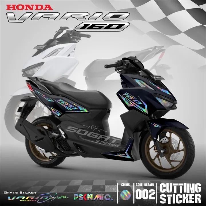 Cutting Sticker Vario 160 2022 - Aksesoris Motor Stiker Honda Vario New Schotlite Cutting Stiker ...
