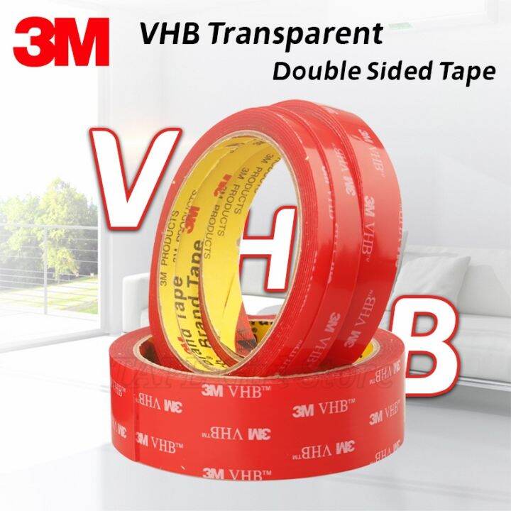 3M VHB ™ Nano Acrylic Transparent Double Sided Tape High Temperature ...