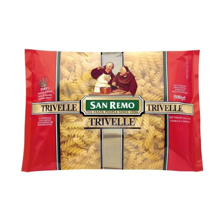 San Remo Trivelle Pasta 500g | Lazada PH