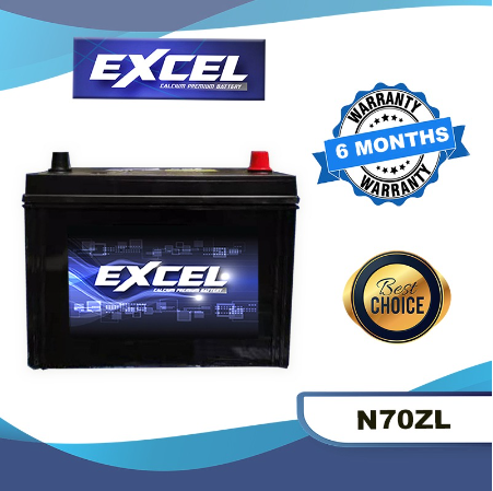 EXCEL N70ZL MAINTENANCE FREE BATTERY - 65D31L (Bateri kering) Car ...