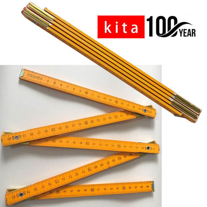 1 meter folding ruler ### wood kita100years | Lazada PH