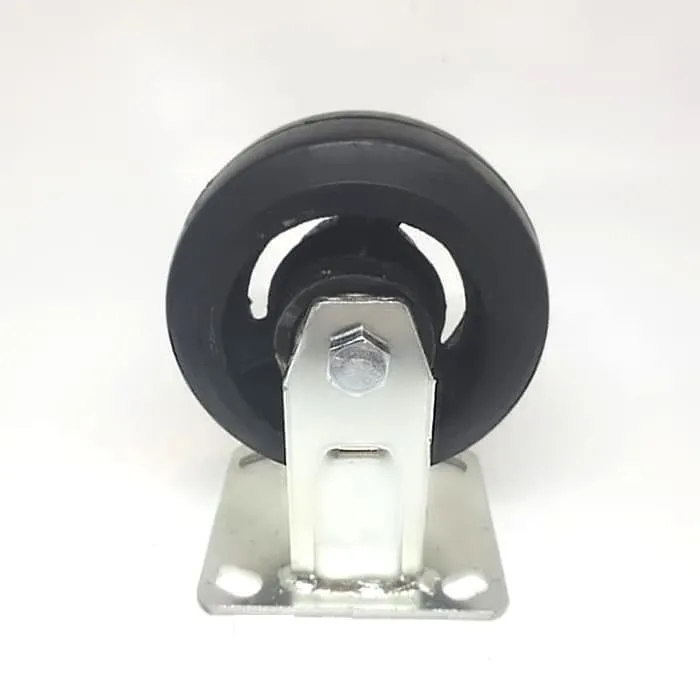 Roda Caster / Troli / Troly Karet 5 Inch Heavy Duty Ball Bearing Mati ...