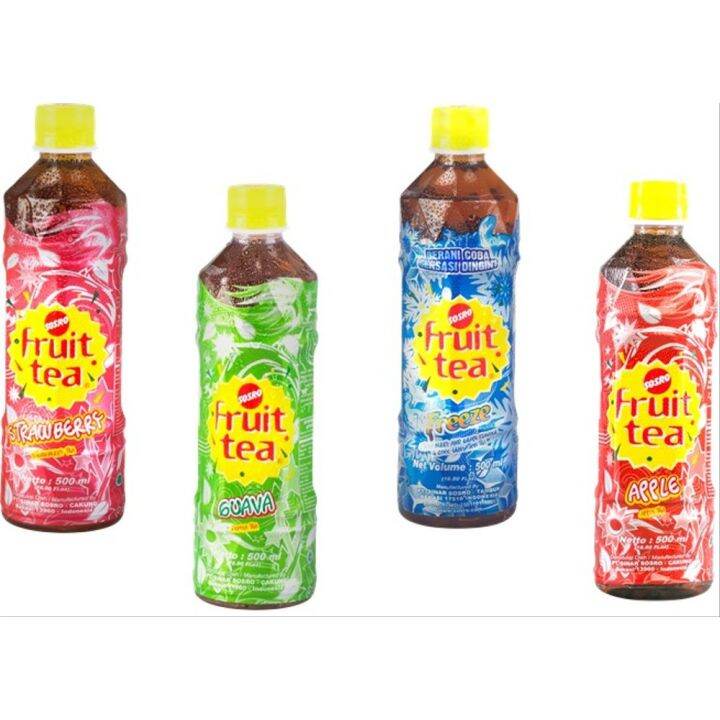 teh botol sosro Fruit Tea Markisa pet 350 ml kemasan 12pcs | Lazada ...
