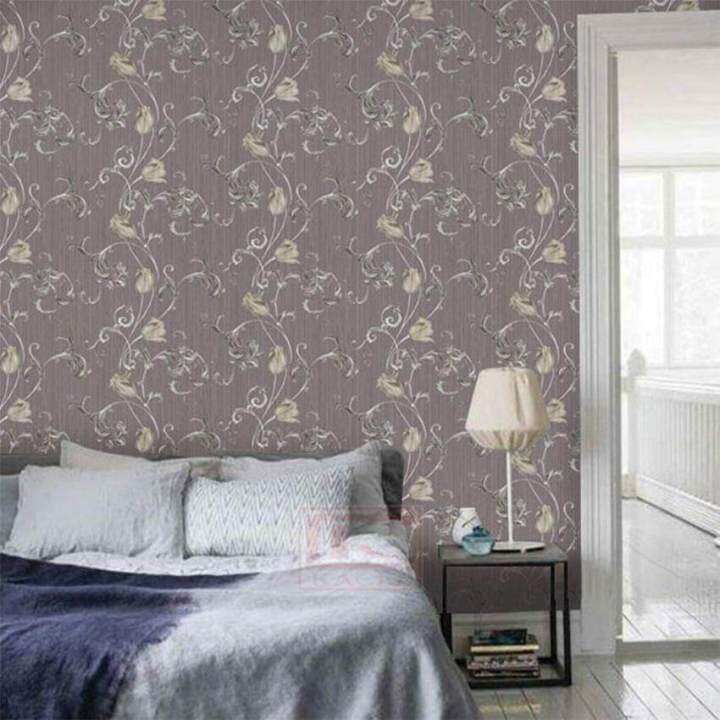 KACEE วอลเปเปอร์ Wallpaper วอลเปเปอร์ผนัง ยาว 10 เมตร ไวนิล หนา ลายดอกไม้ยอดนิยม | Lazada.co.th