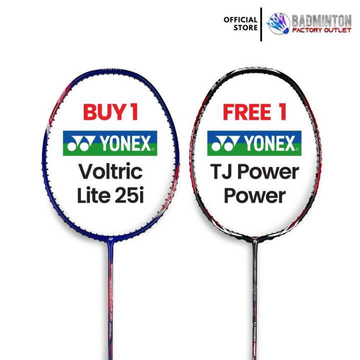 YONEX Voltric Lite 25i (Dark Blue) 【FREE】 FELET TJ Power-Power (Black ...