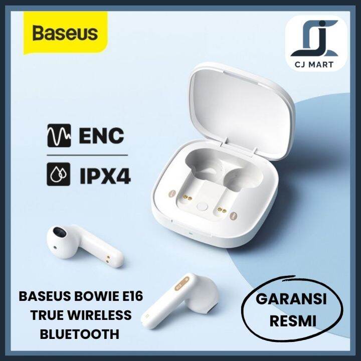 BASEUS BOWIE E16 TRUE WIRELESS BLUETOOTH EARPHONE TWS MINI EARBUDS | Lazada Indonesia