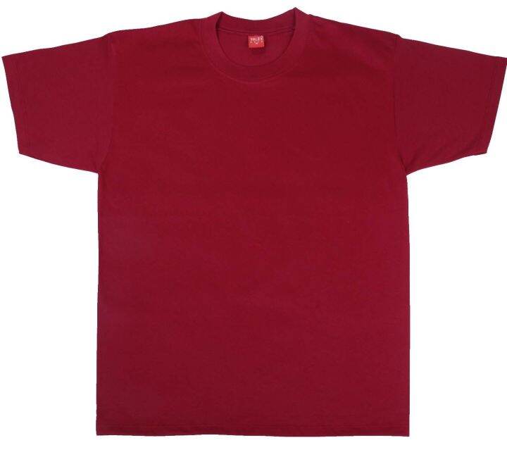 YALEX PLAIN T-SHIRTS/OVERSIZED T-SHIRTS/RED MAROON | Lazada PH