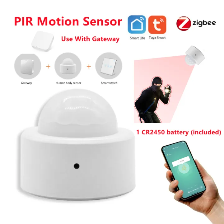 Jiuch Tuya Zigbee PIR Motion Sensor Smart Human Body Sensor Body ...