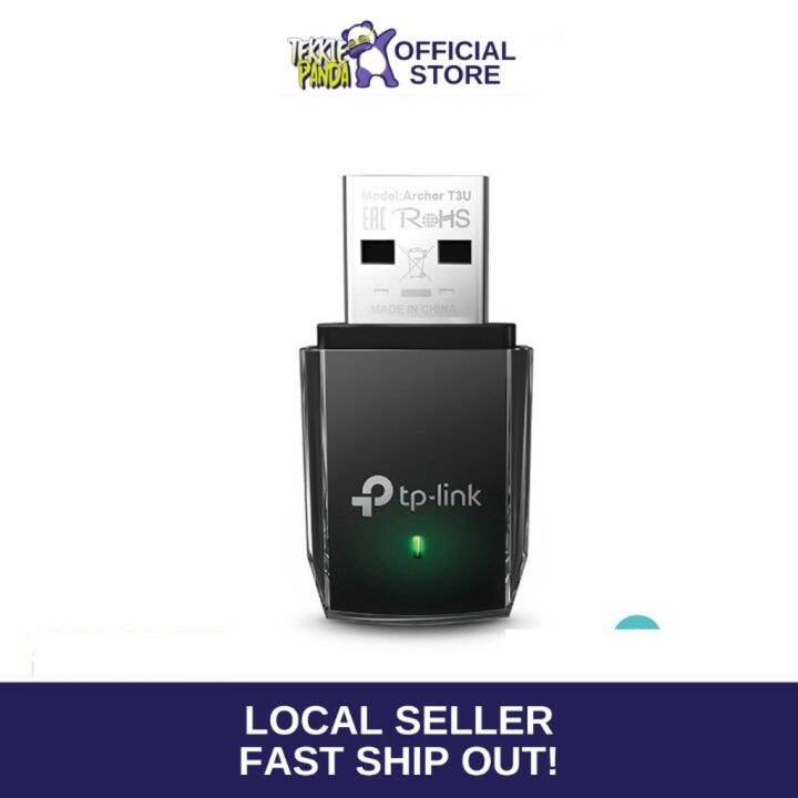 Tp-Link Archer T3u Ac1300 Mini Wireless Mu-Mimo USB Adapter Wi-Fi ...