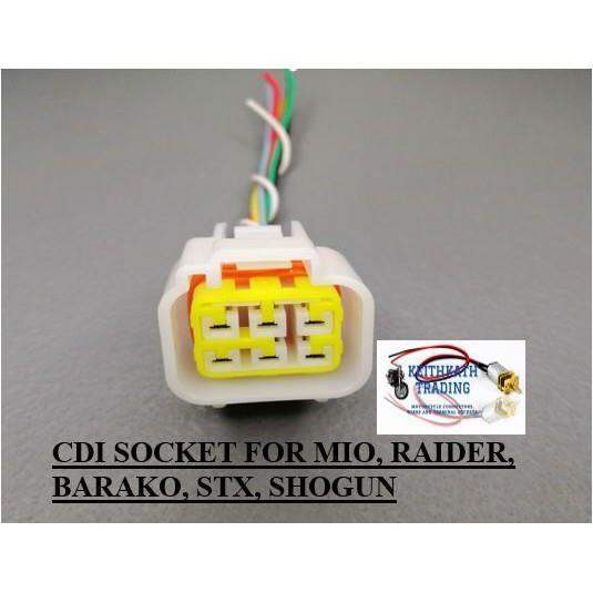 CDI Socket for Mio Raider Barako STX Shogun-Heavy Duty | Lazada PH