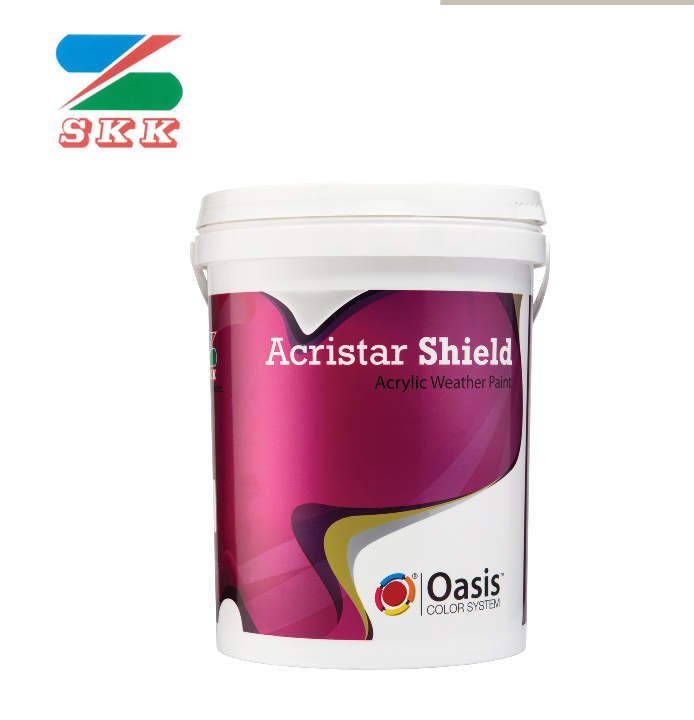 SKK ACRISTAR SHIELD 5LITER (COLOUR CODE : S1005-Y10R) | Lazada