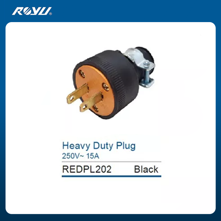 Royu Heavy Duty Plug 15A REDPL202 | Lazada PH