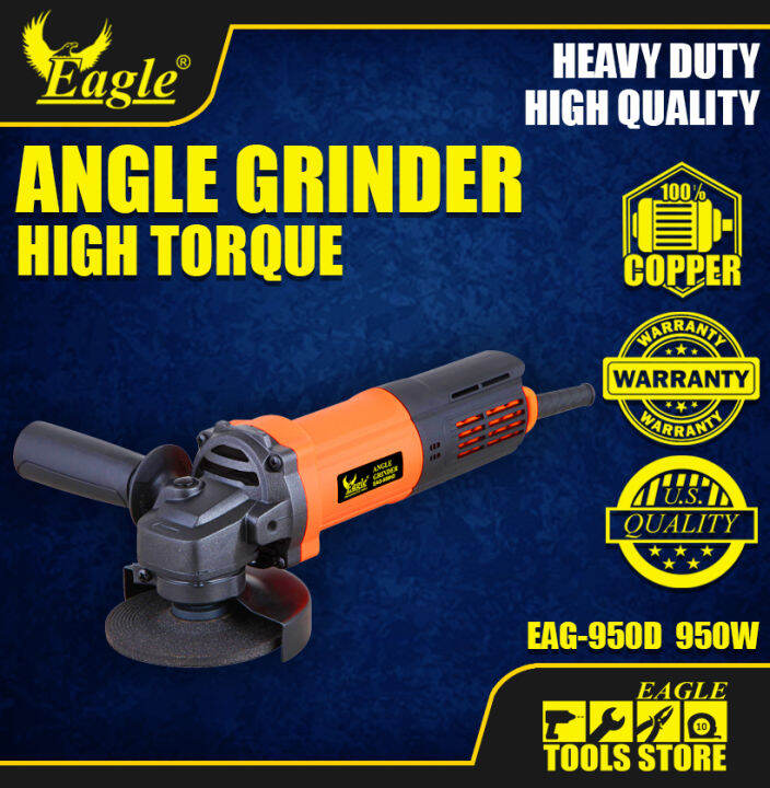 Heavy Duty Angle Grinder High Torque 950W Eagle Professional Tools | Lazada PH