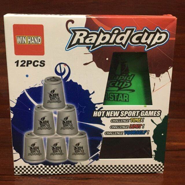 ถ้วย stack พร้อมถุง rapid cup speed cup ของใหม่ พร้อมส่ง ถ้วยสแตค | Lazada.co.th