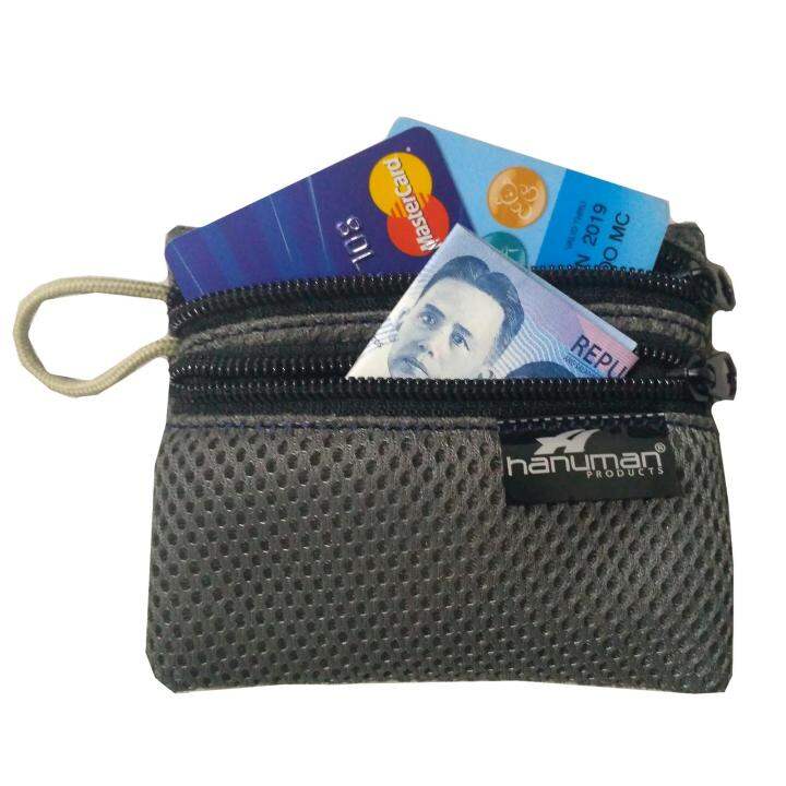 Hanuman Coin Purse 2 Zip (Gray) | Lazada PH