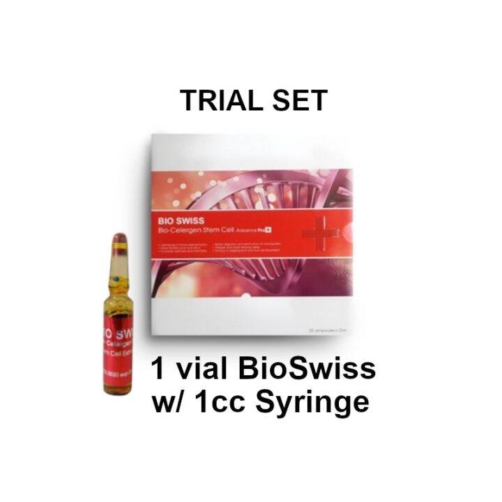 BIO SWISS TRIAL SET bioswiss Stem Cell Bio Celergen 1vial w/ free ...