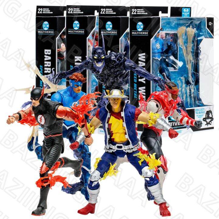 Mcfarlane Toys Dark Nights Death Metal Speed Metal Bundle Set W/The ...