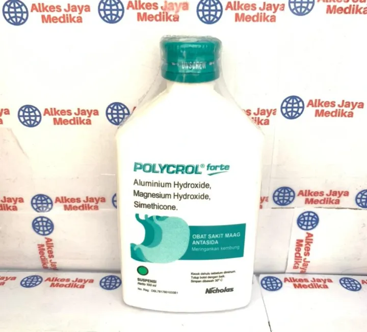 Polycrol Forte 100 ml - obat maag asam lambung | Lazada Indonesia
