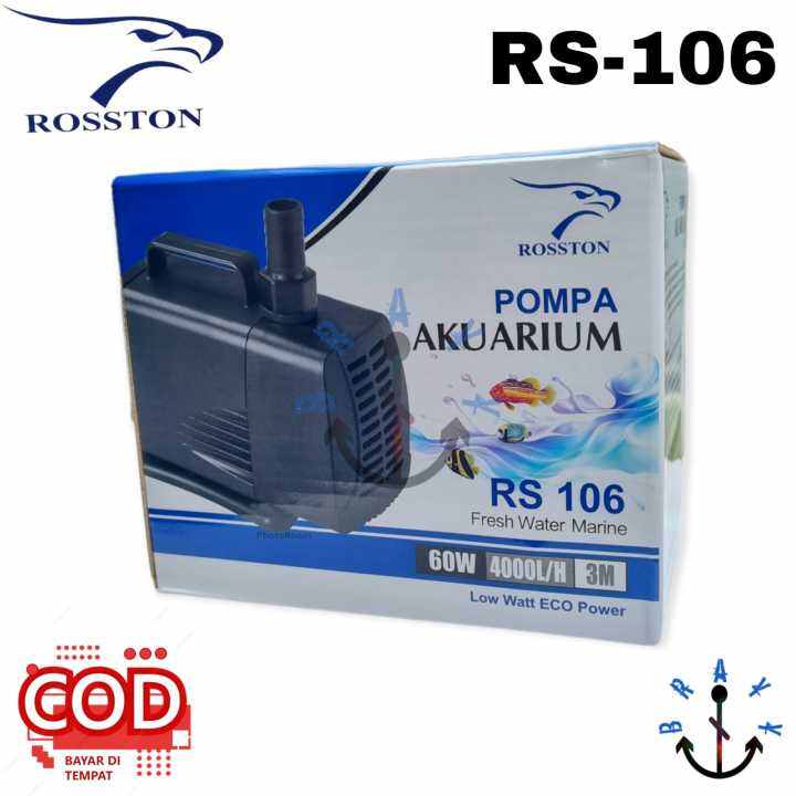 Pompa Air Kolam Ikan hias Rosston RS 106 | Lazada Indonesia