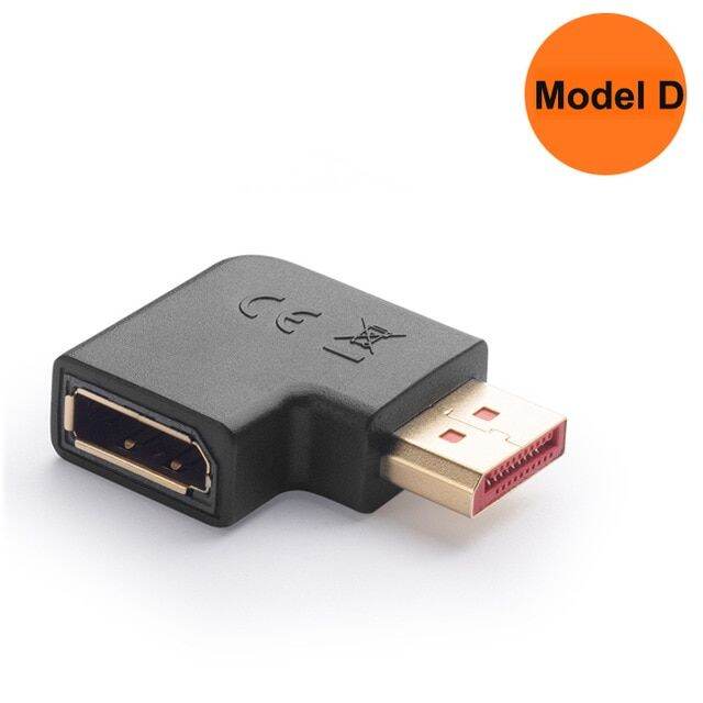 UP down Displayport adapter Right angled DP adapter 4k/60Hz 2K/144Hz ...