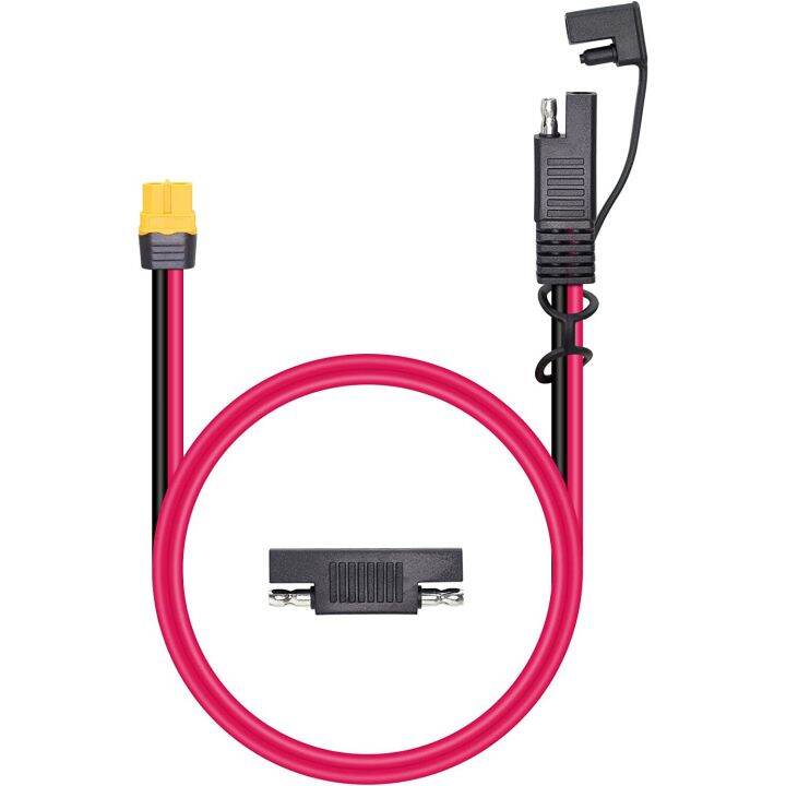 SAE to XT60 Connector Adapter,12AWG Cable SAE Solar Panel Connect,with ...
