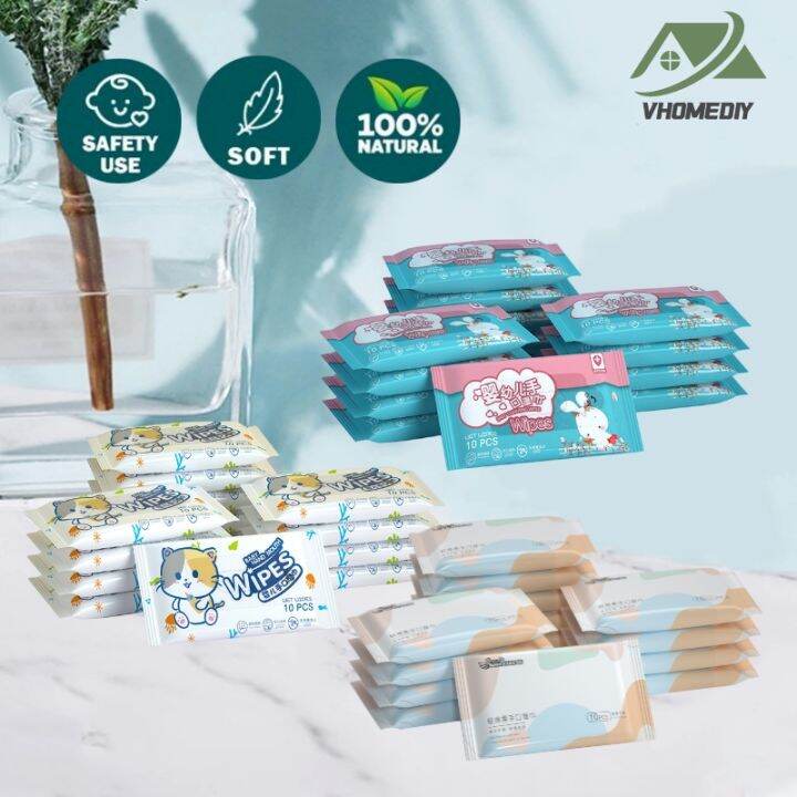 Wet Wipes Mini Wipes For Travel Mini Tissue | Lazada PH