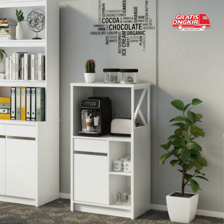 Astrobox Kitchen Cart / Rak Dapur / Mini Pantry Kantor / SOHO PTR 101 ...