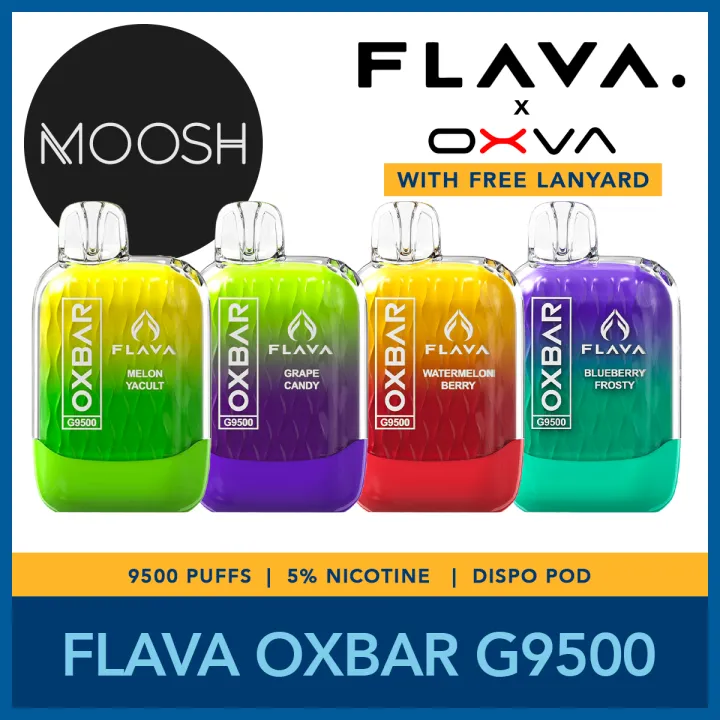 Oxbar 9500 Flava by Oxva 9500 Puffs Disposable Pod | Lazada PH