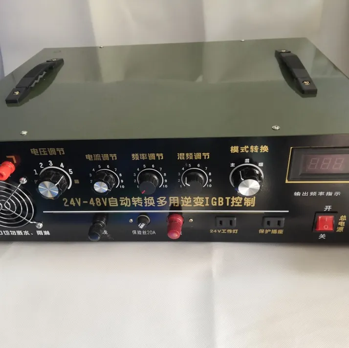 DC24V 48V High Power 1200W Electric Fish Shocker Stunner Ultrasonic ...