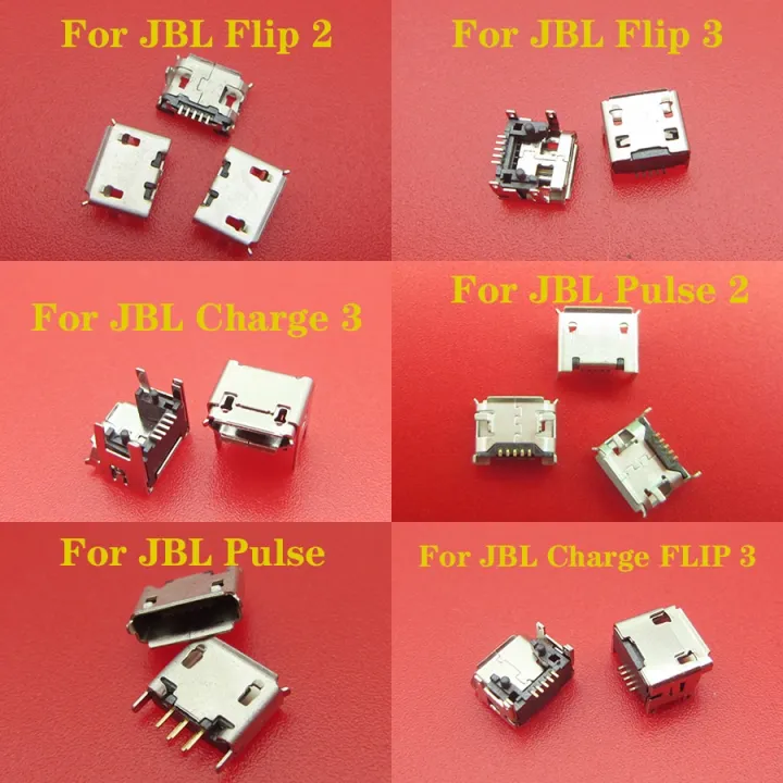 10pcs for JBL Charge Flip 3 2 Pulse 2 Bluetooth Speaker female 5 pin ...