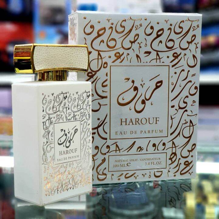 Arab Perfume HAROUF (White) EDP 100ML unisex By Ard Al Zaafaran minyak ...