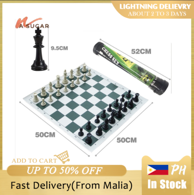 Eureka Chess Complete Set with Vinyl Board and Bag | Lazada PH