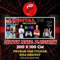 Spanduk Rental Playstation / Banner PS / Banner Kustom Ukuran 2 x 1 m ...