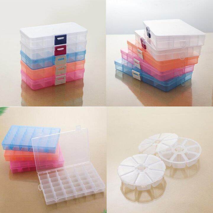 Kotak Obat Perkakas Sekat /Kotak Perhiasan / Kotak Serbaguna 15 sekat ...