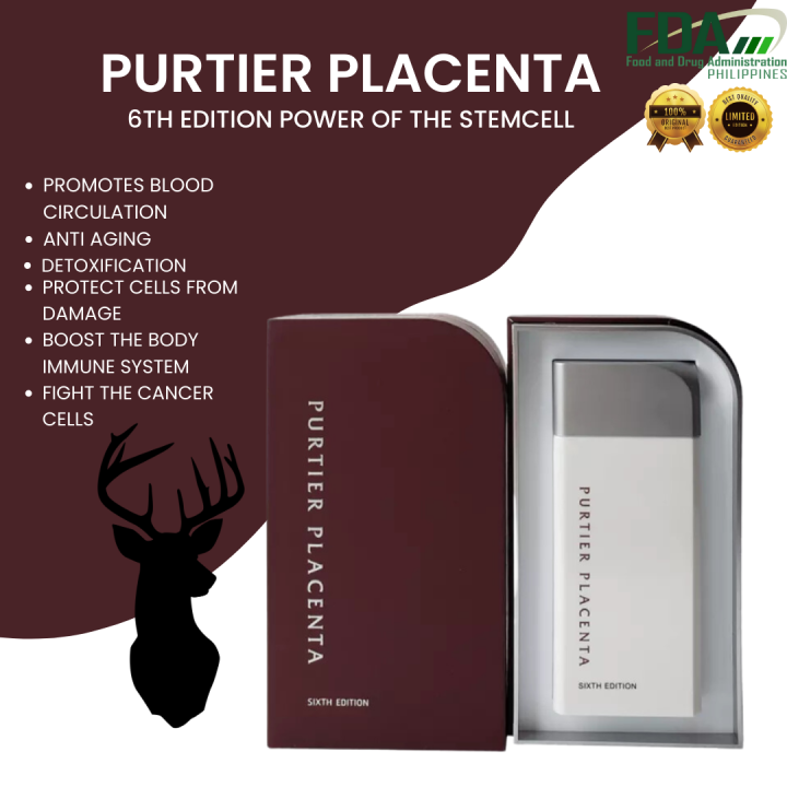 Purtier Placenta original 6th Edition 60 Capsules 1 Bottle | Lazada PH