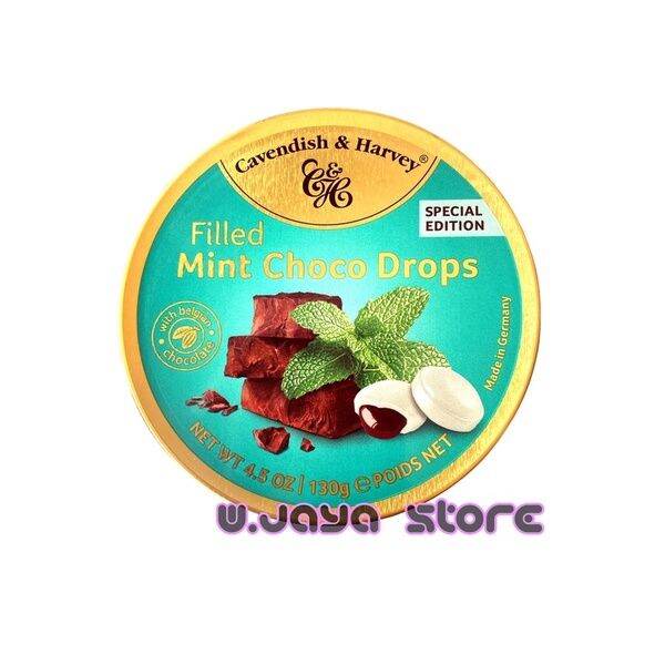 Permen Cavendish & Harvey Filled Mint Choco Drops 200g | Lazada Indonesia