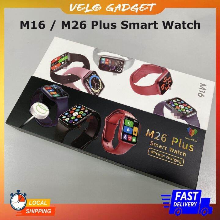 SPECIAL PROMO !!! [Malaysia Stock] M16 / M26 Plus Smart Watch 1.7 / 1. ...
