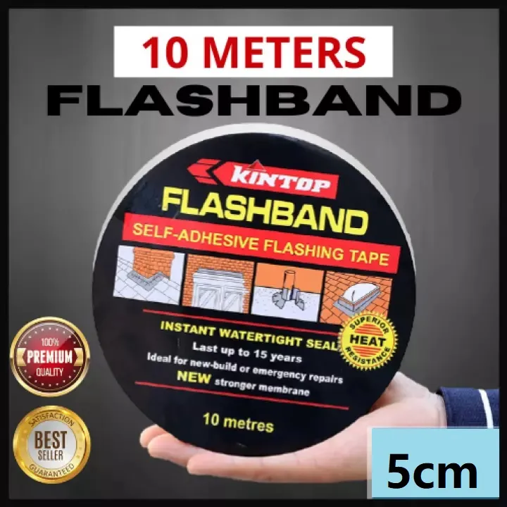 10M X 7.5CM New High Quality Original Kintop Flashband Tape For Roof And Leak Repair - Aluminum ...