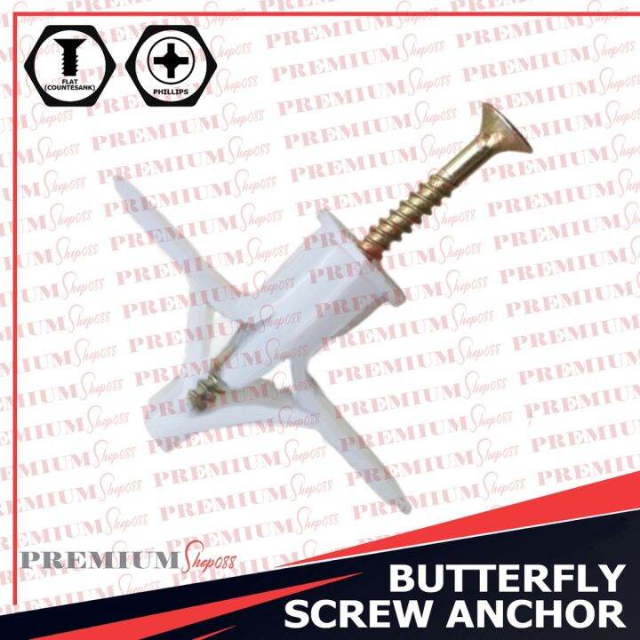 Butterfly Screw Expansion Anchor Aircraft or Airplane Screw Tox Hollow ...