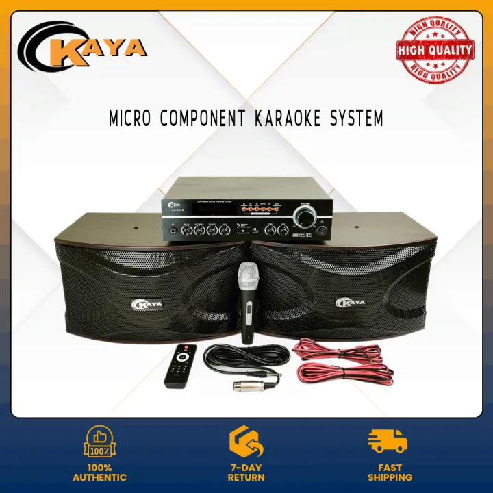 KAYA (KA-2220) - 880 Watts x 2 Bluetooth Micro Component System with ...