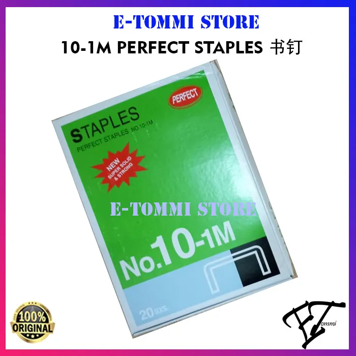 10-1M PERFECT STAPLES 20'S / BOX | Lazada