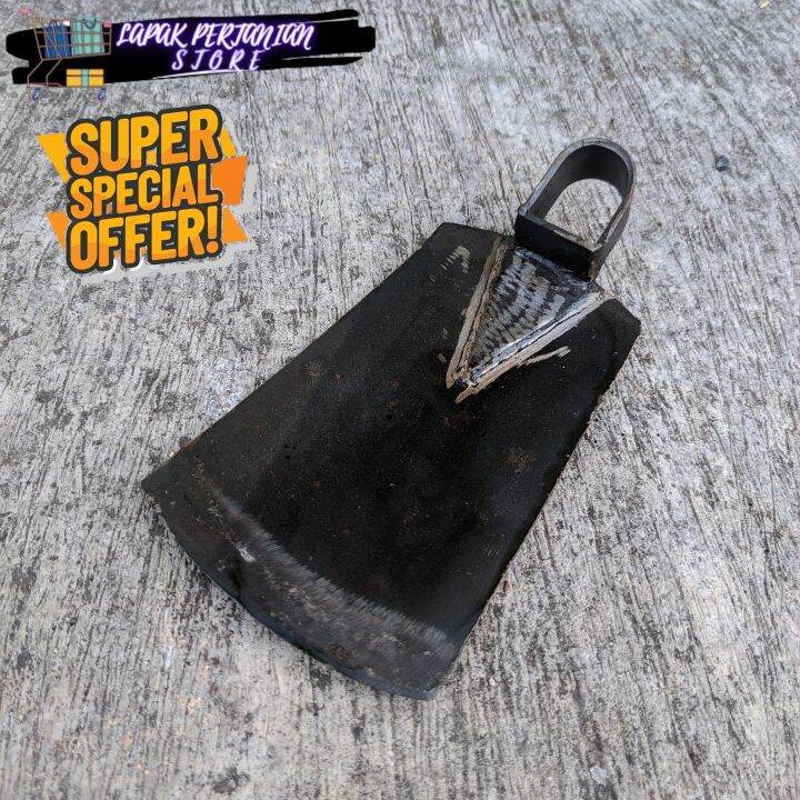 Ganco Tanah Baja Asli Ukuran Besar Dan Lebar - Cangkul Tanah Anti ...