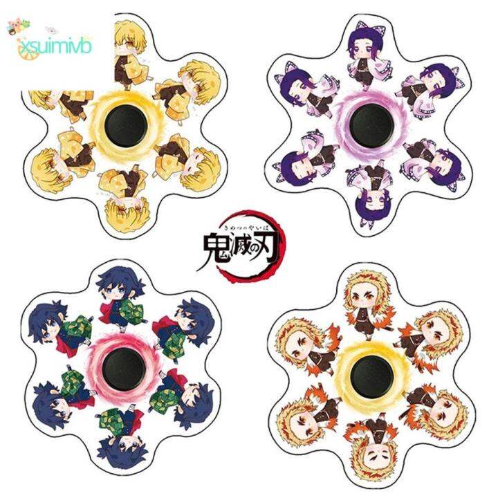 XSUIMI Relief Fidget Toys Special Hand Spinner Kamado Nezuko Bearing ...