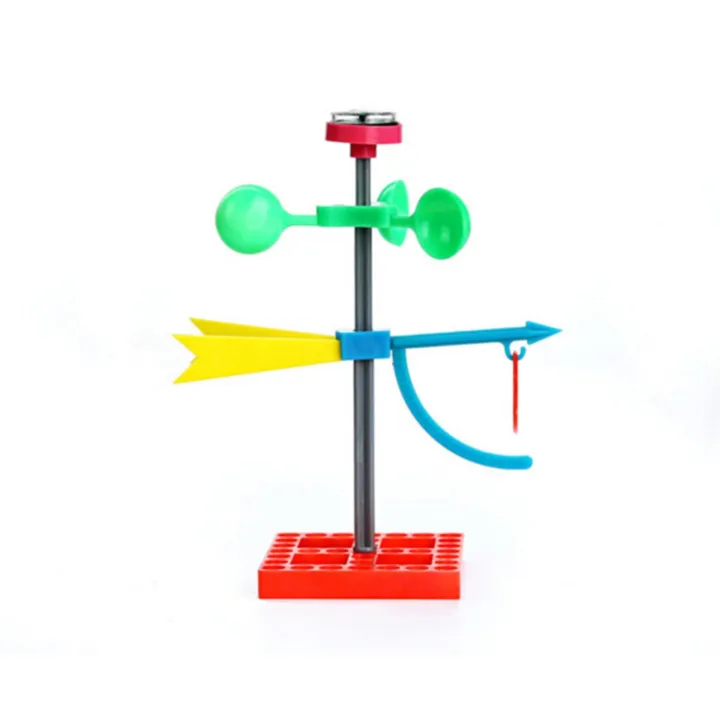 Educational Early Learning Mini Wind Vane Toys Science Wind Power Model ...