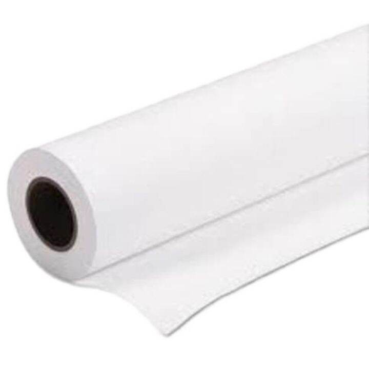 【COD4】 White plotter paper roll 24in | Lazada PH