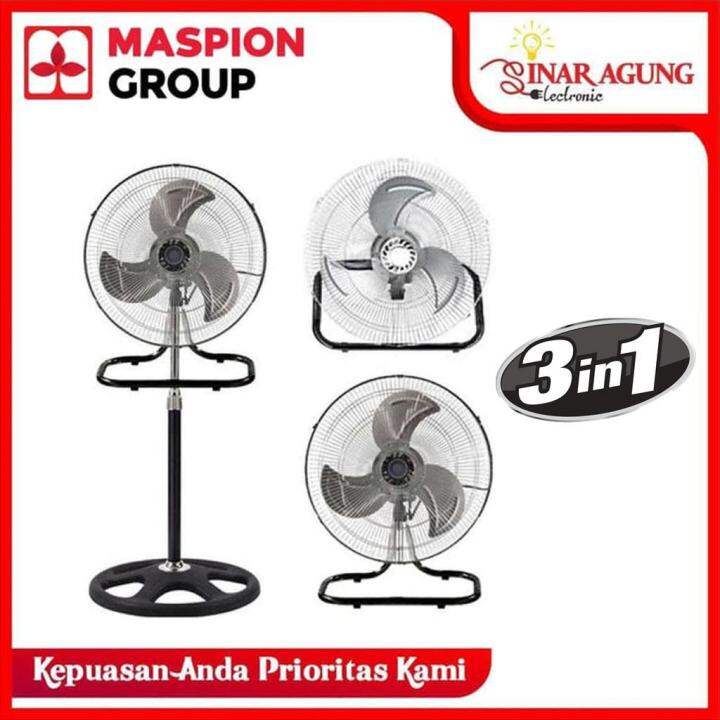 Maspion PW-451 Power 3in1 Fan [18 Inch] | Lazada Indonesia