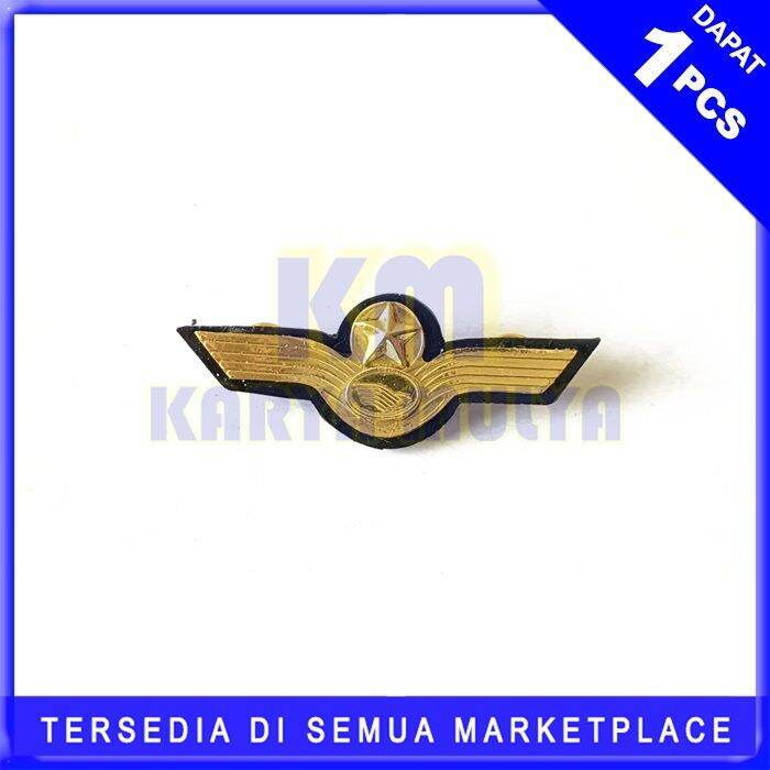 Wing Pilot Brevet Wing Pilot Pesawat Lencana Wing Pilot Garuda Bintang ...